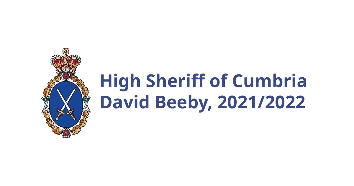 Contact High Sheriff of Cumbria | David Beeby, 2021/2022